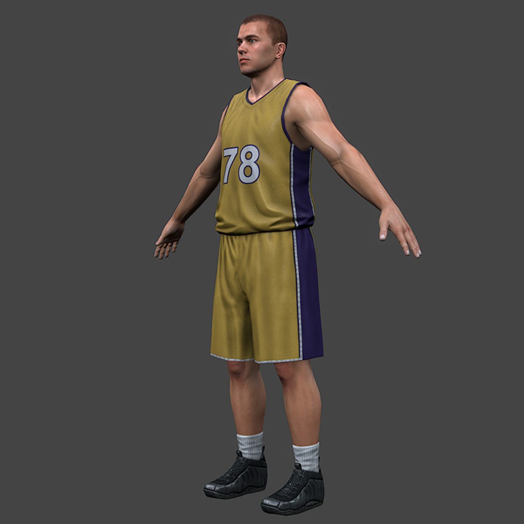 3ds Max Body Basketball