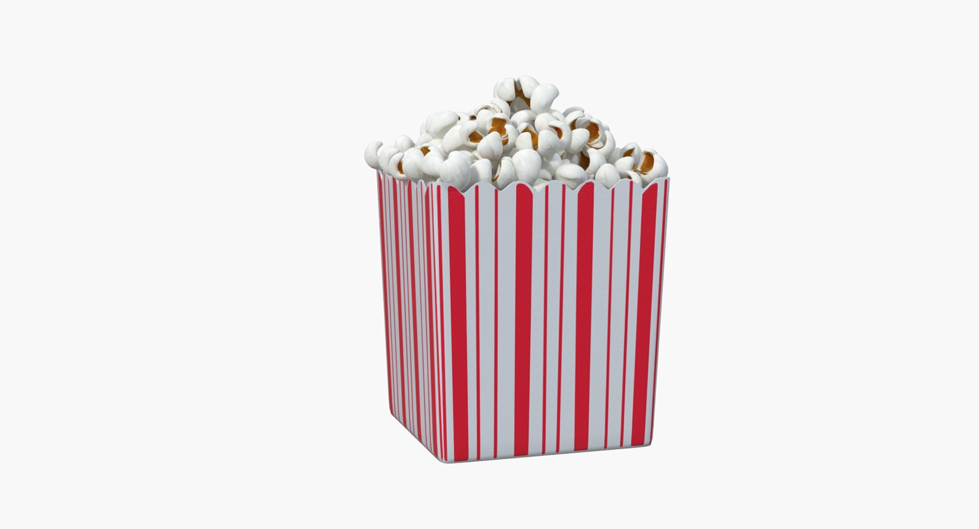 3D Model Popcorn Containers - TurboSquid 1418859