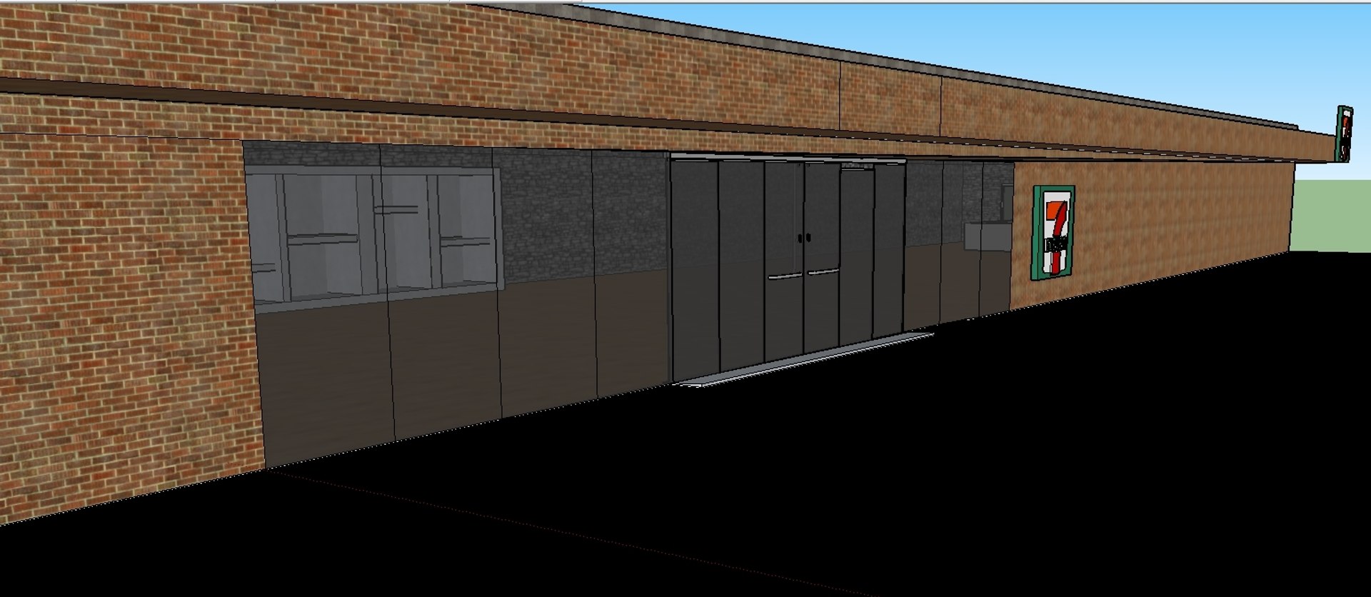 7 Gas-station 3D Model - TurboSquid 1204202