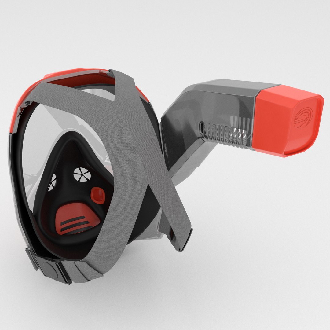 V3 Face Snorkel Mask Sunset 3D - TurboSquid 2245482