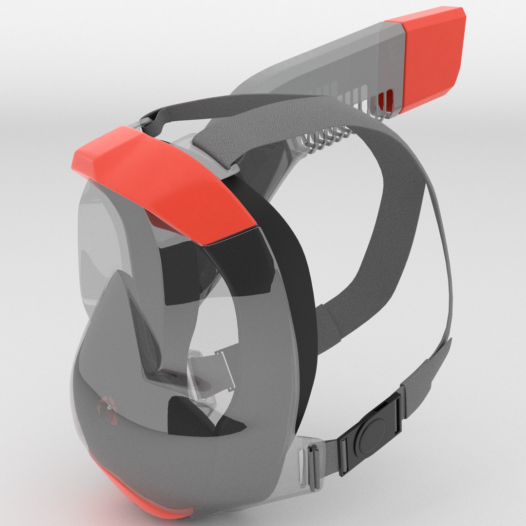 V3 Face Snorkel Mask Sunset 3D - TurboSquid 2245482