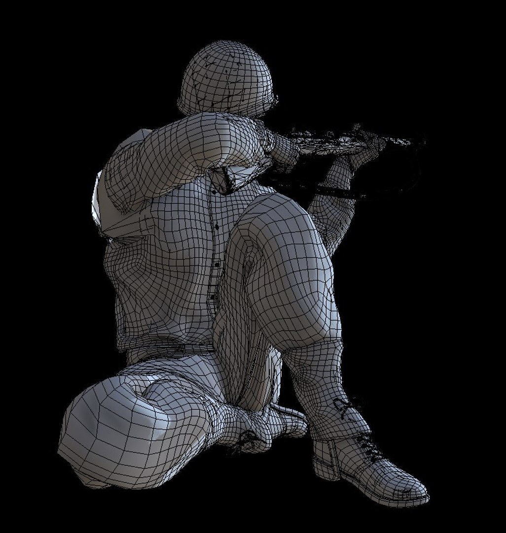 Free 3D model ww2 soldier - TurboSquid 1562001