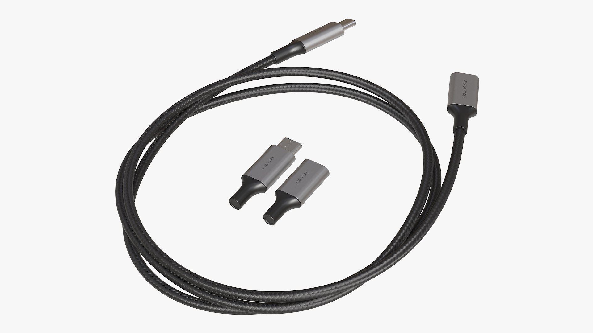 3D USB C Extension Cable - TurboSquid 2257180