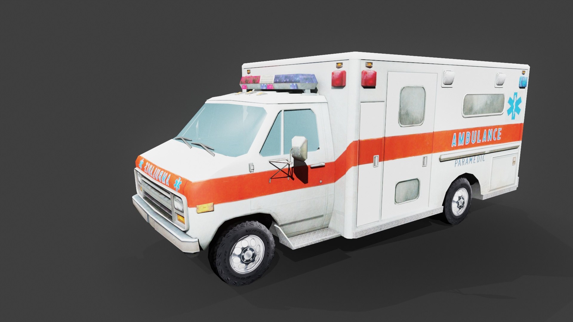 3D Ambulance - TurboSquid 2146025