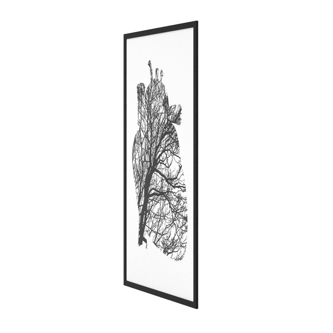 3D Picture Frame Model - TurboSquid 1202853