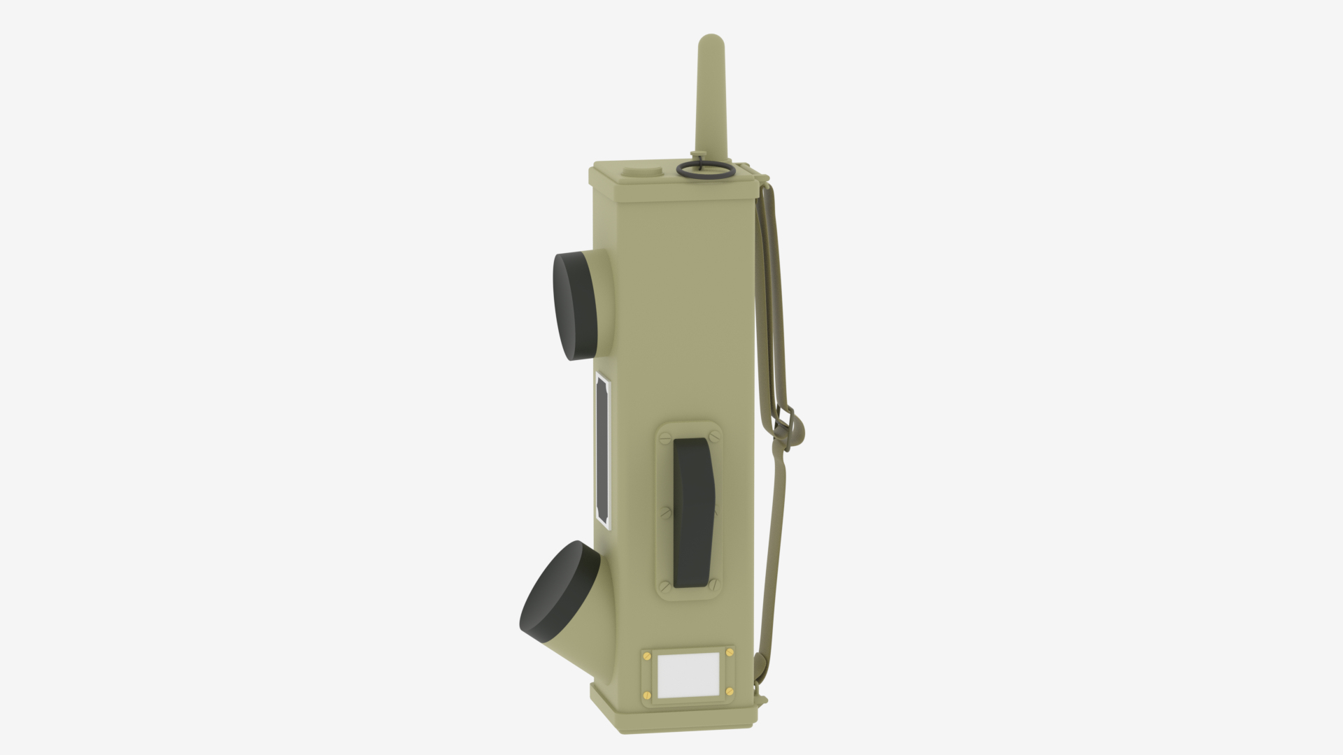 3D WWII Handheld Radio SCR-536 Radio Transceiver - TurboSquid 2150358