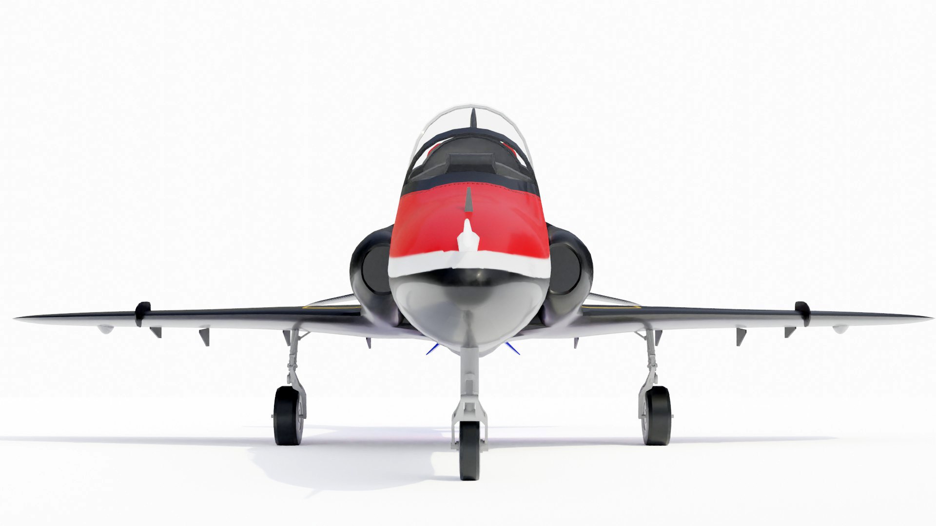 3dsmax British Hawk T1a Aircraft