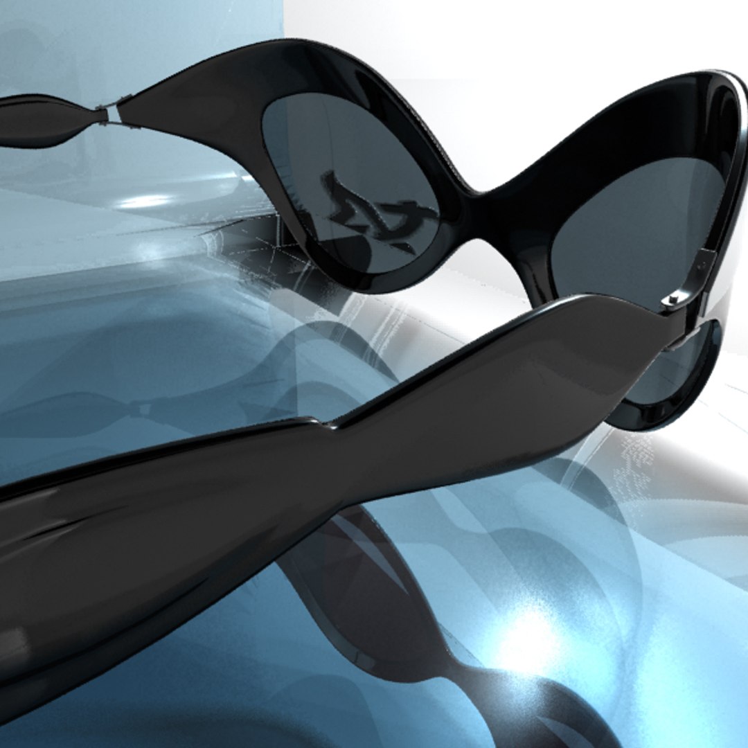 Sun Glasses 3d Model
