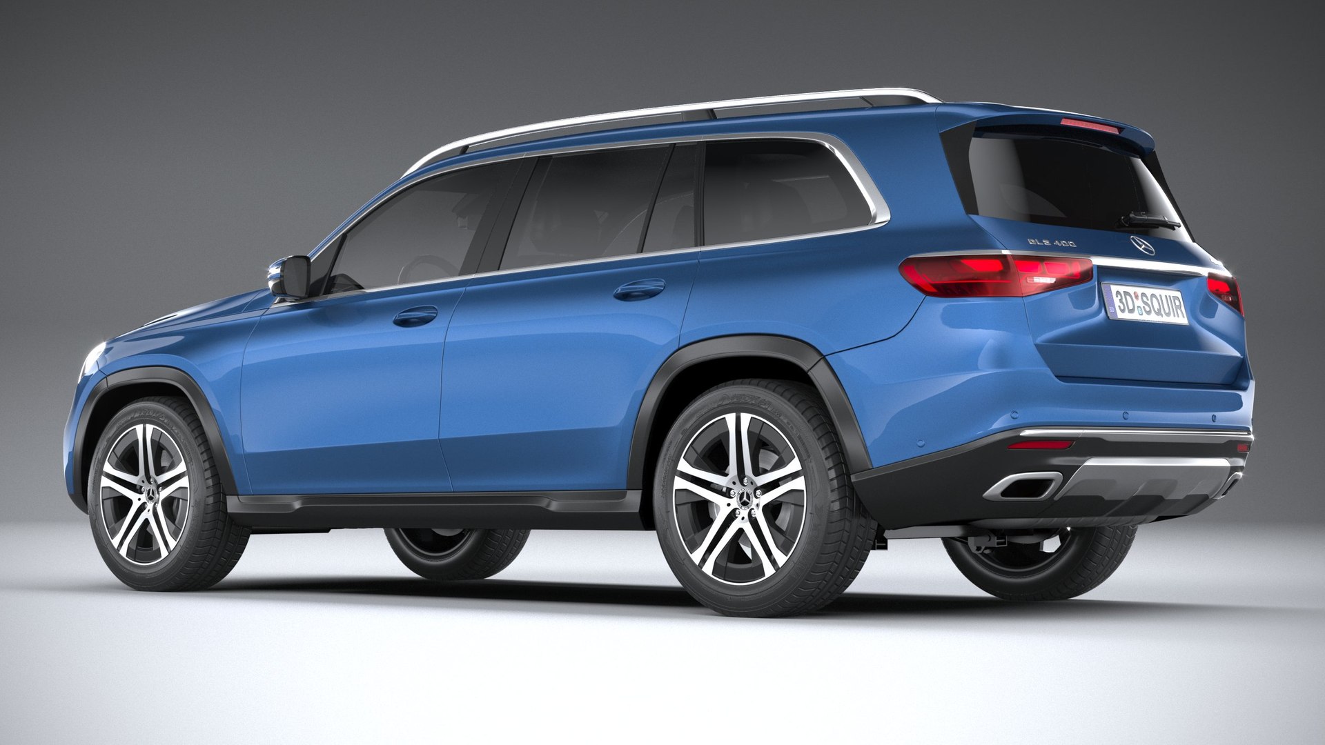 Mercedes-Benz GLS Basic 2024 Model - TurboSquid 2100305