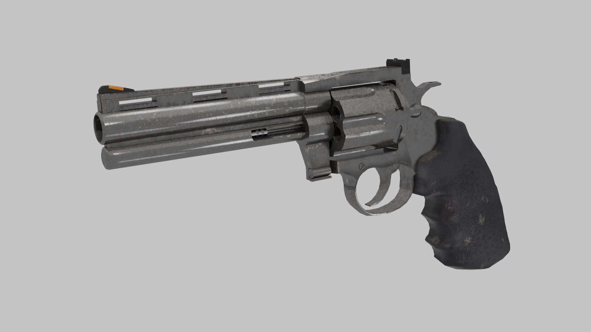 Revolver Anaconda 3D Model - TurboSquid 2467099