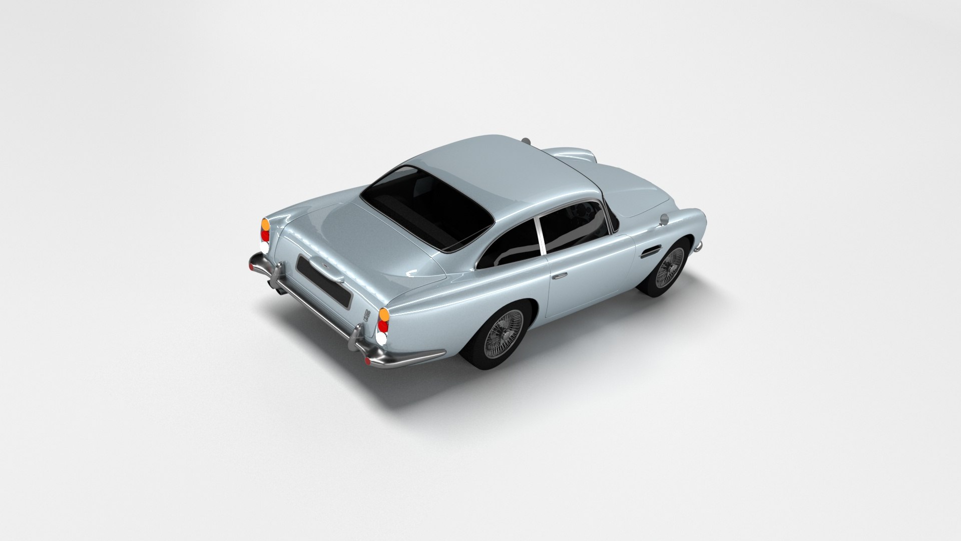 3D Aston Martin DB5 James Bond Car 007 - TurboSquid 2296824