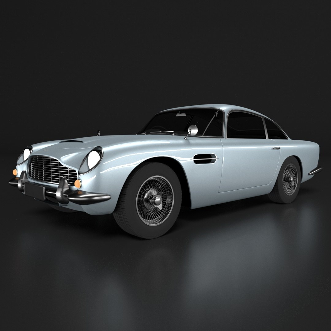 3D Aston Martin DB5 James Bond Car 007 - TurboSquid 2296824