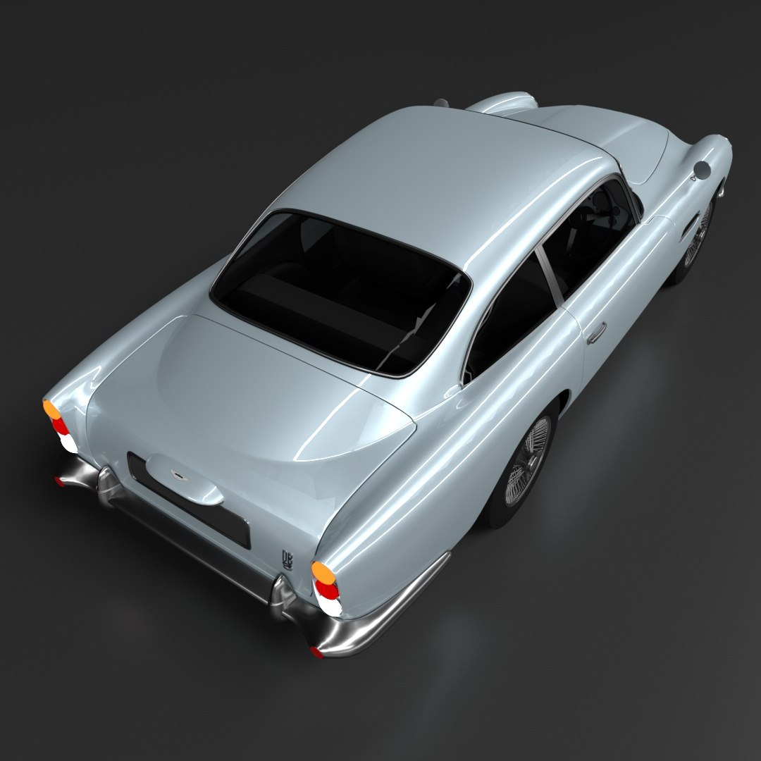 3D Aston Martin DB5 James Bond Car 007 - TurboSquid 2296824