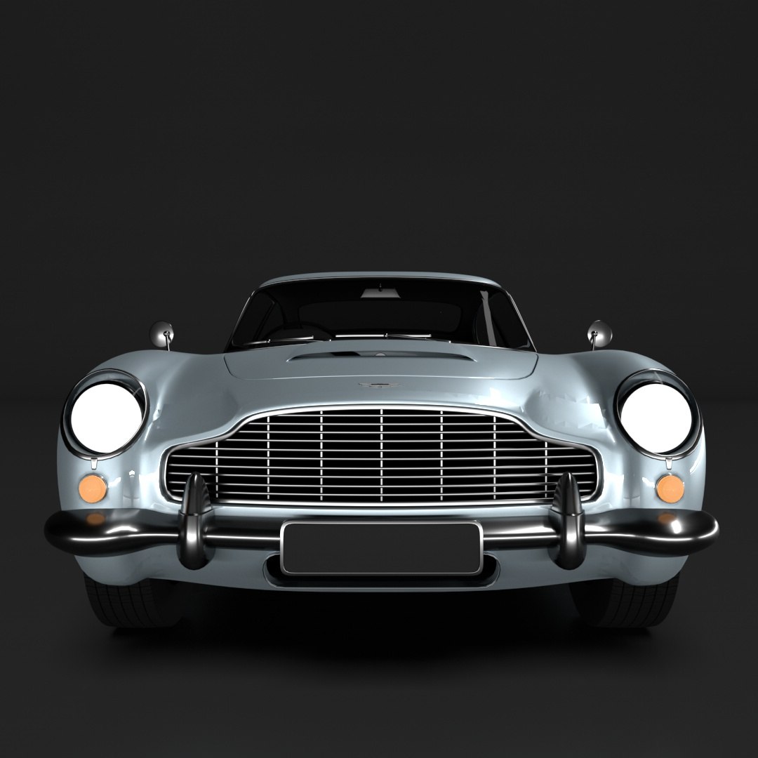 3D Aston Martin DB5 James Bond Car 007 - TurboSquid 2296824