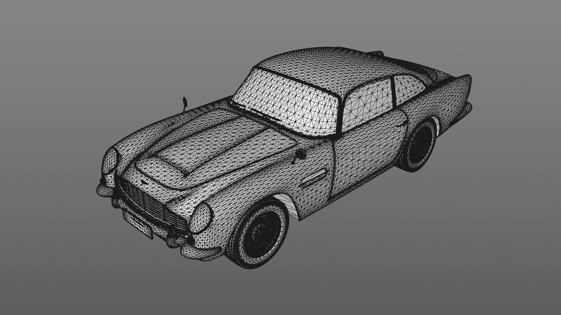 3D Aston Martin DB5 James Bond Car 007 - TurboSquid 2296824