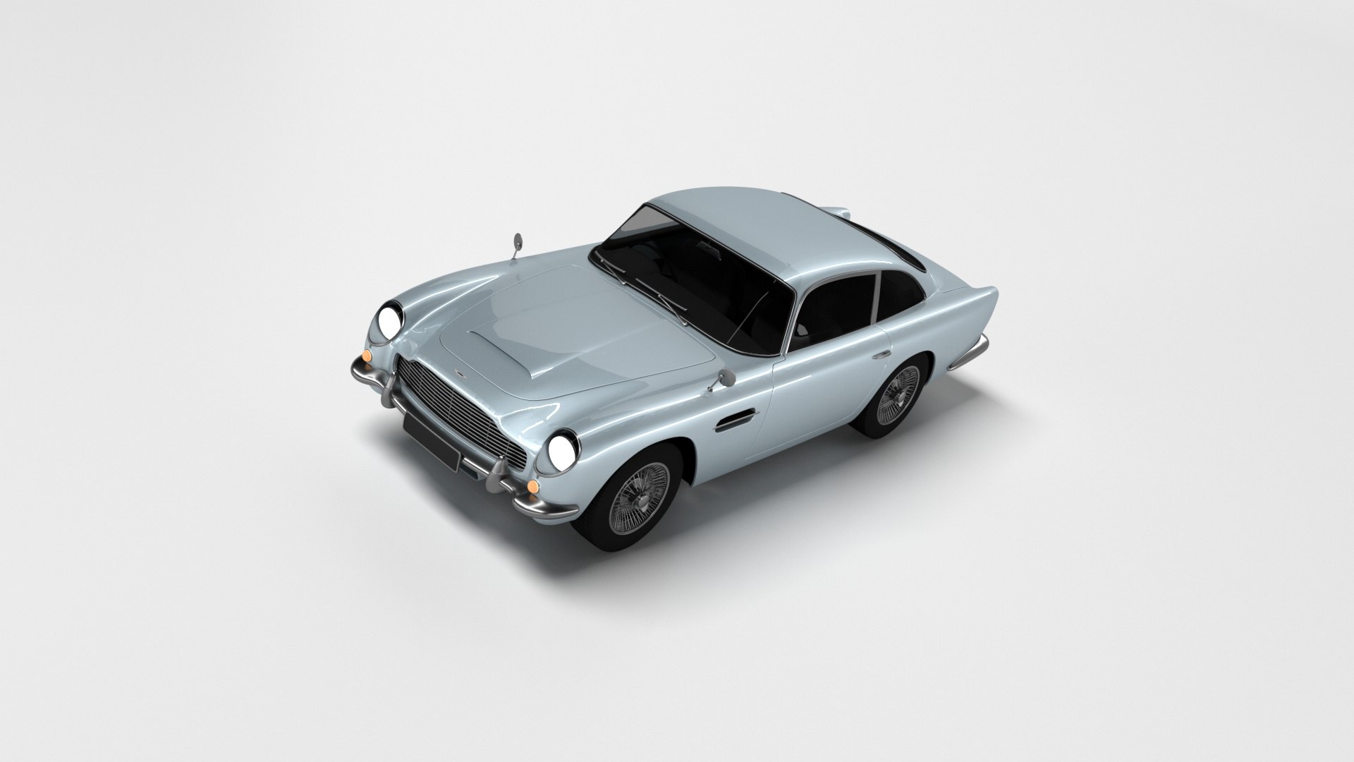 3D Aston Martin DB5 James Bond Car 007 - TurboSquid 2296824