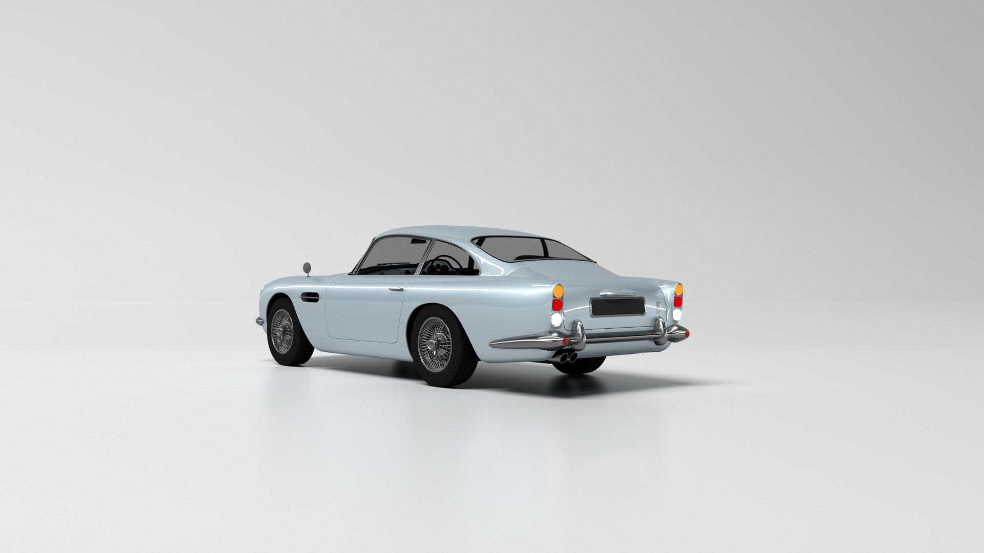3D Aston Martin DB5 James Bond Car 007 - TurboSquid 2296824