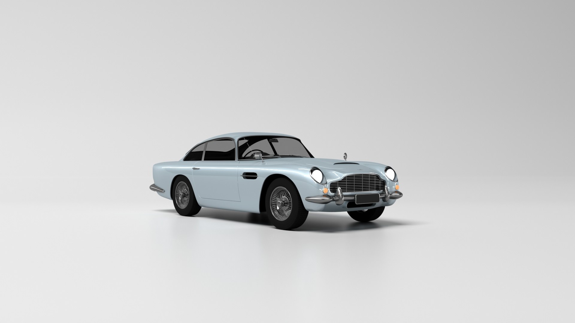 3D Aston Martin DB5 James Bond Car 007 - TurboSquid 2296824