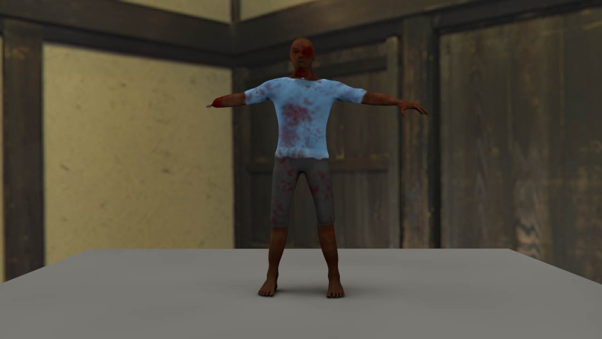 3ds Max Zombie