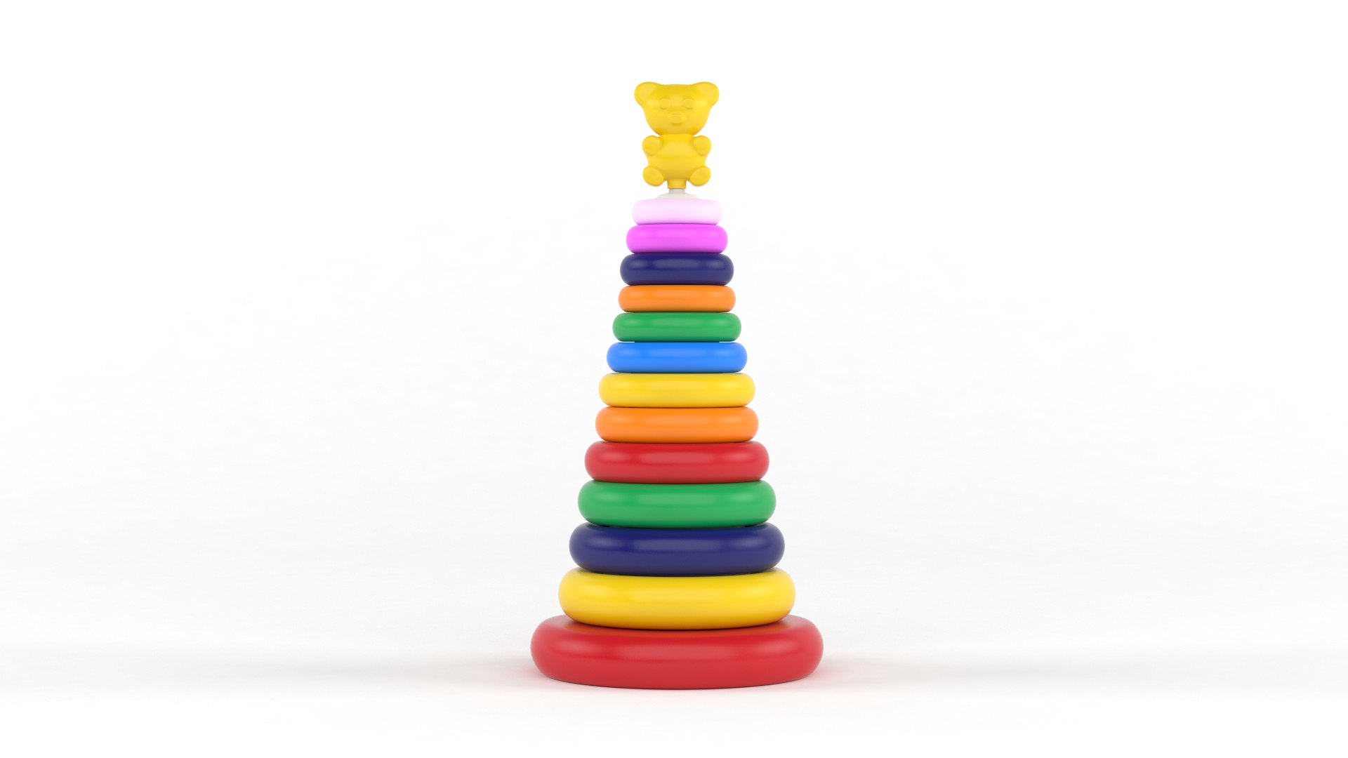 Toy Pyramid 3D Model - TurboSquid 1685540