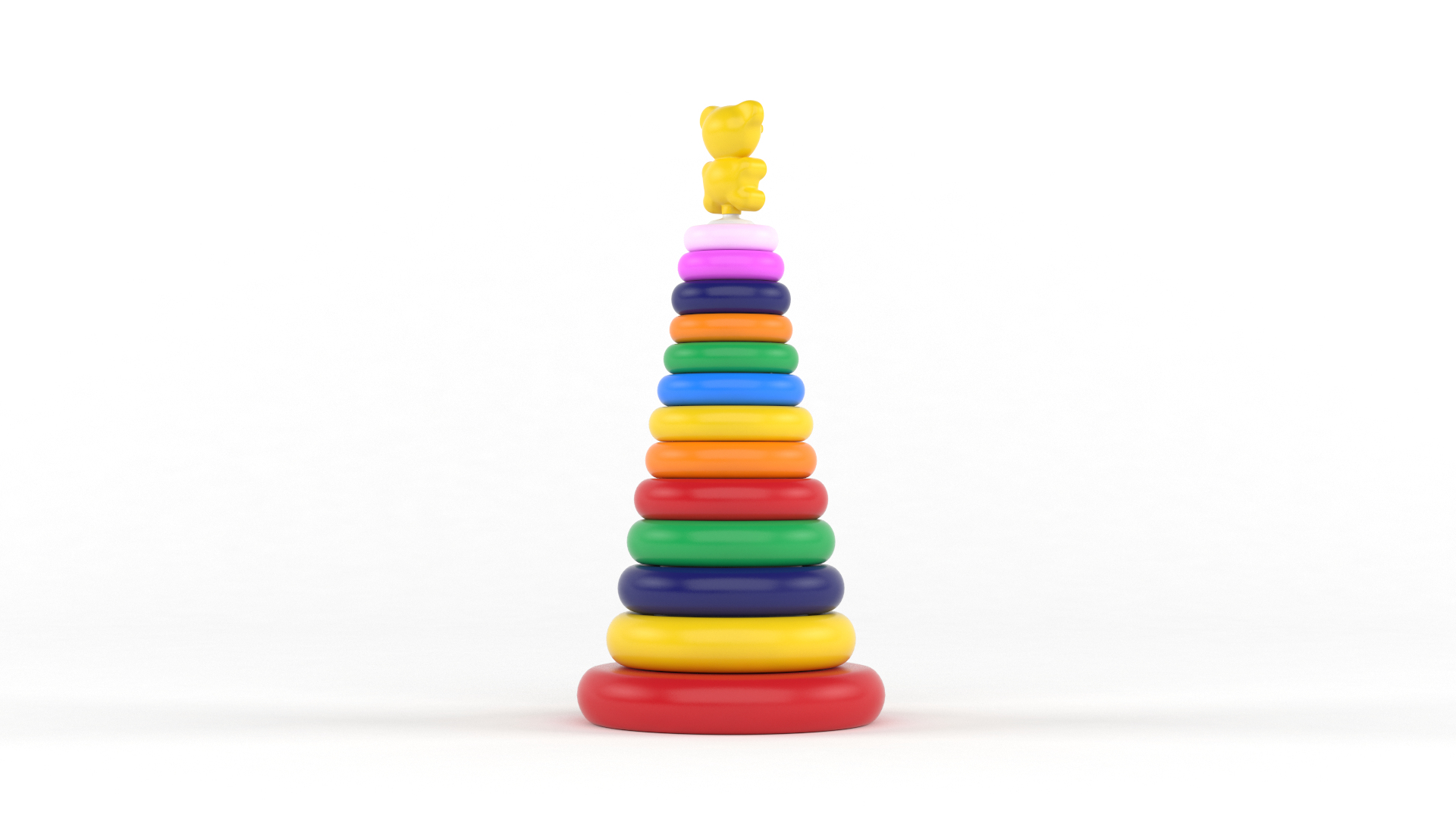 Toy pyramid 3D model - TurboSquid 1685540