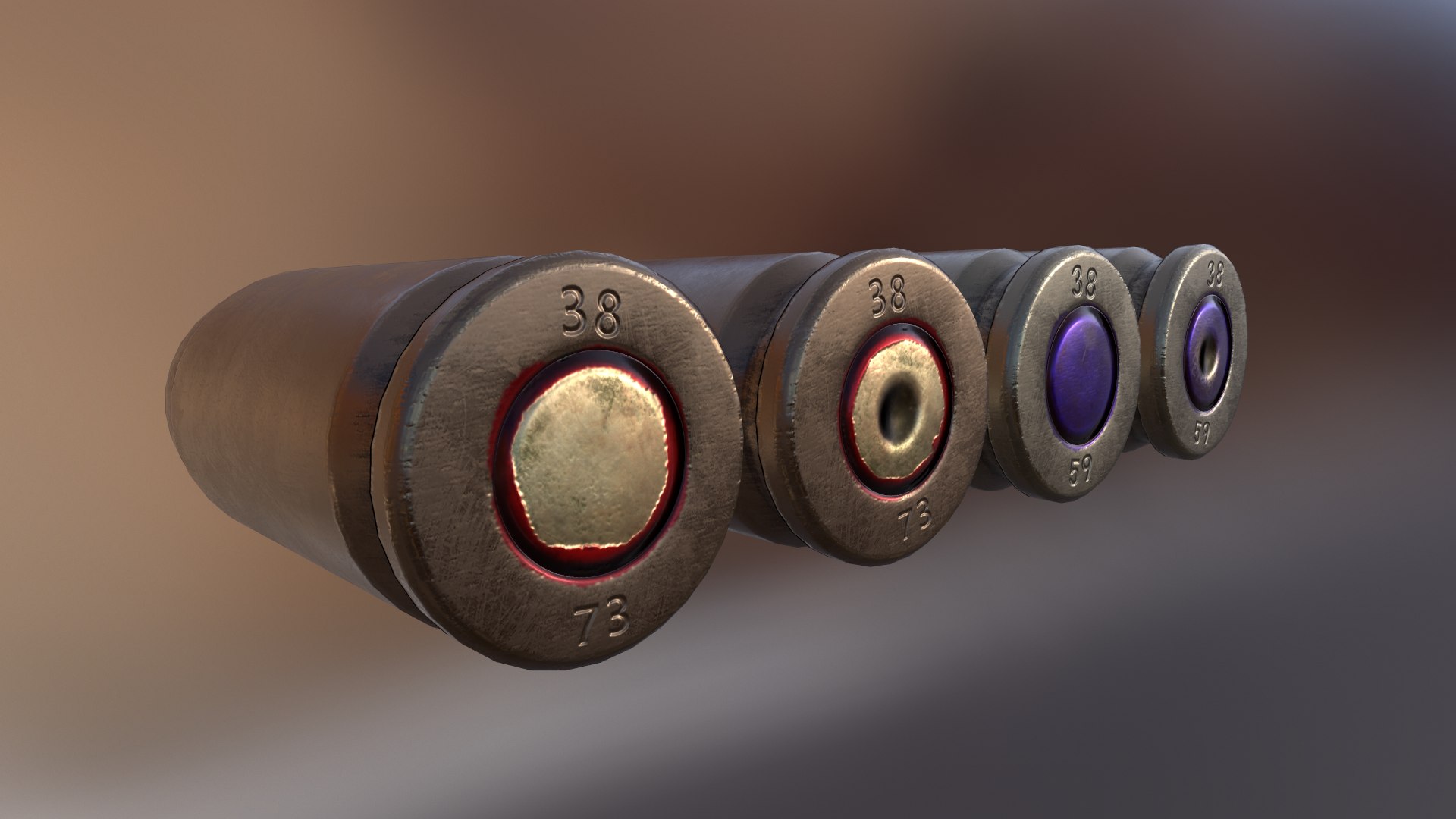 3D Cartridge 9x18 Model - TurboSquid 1683252