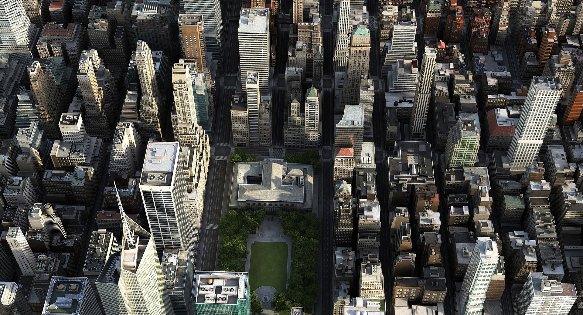 3D Manhattan Midtown block 2023 model - TurboSquid 2101633