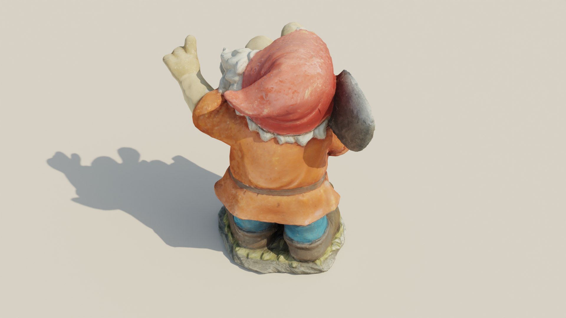 3D Statue Garden - TurboSquid 1588428
