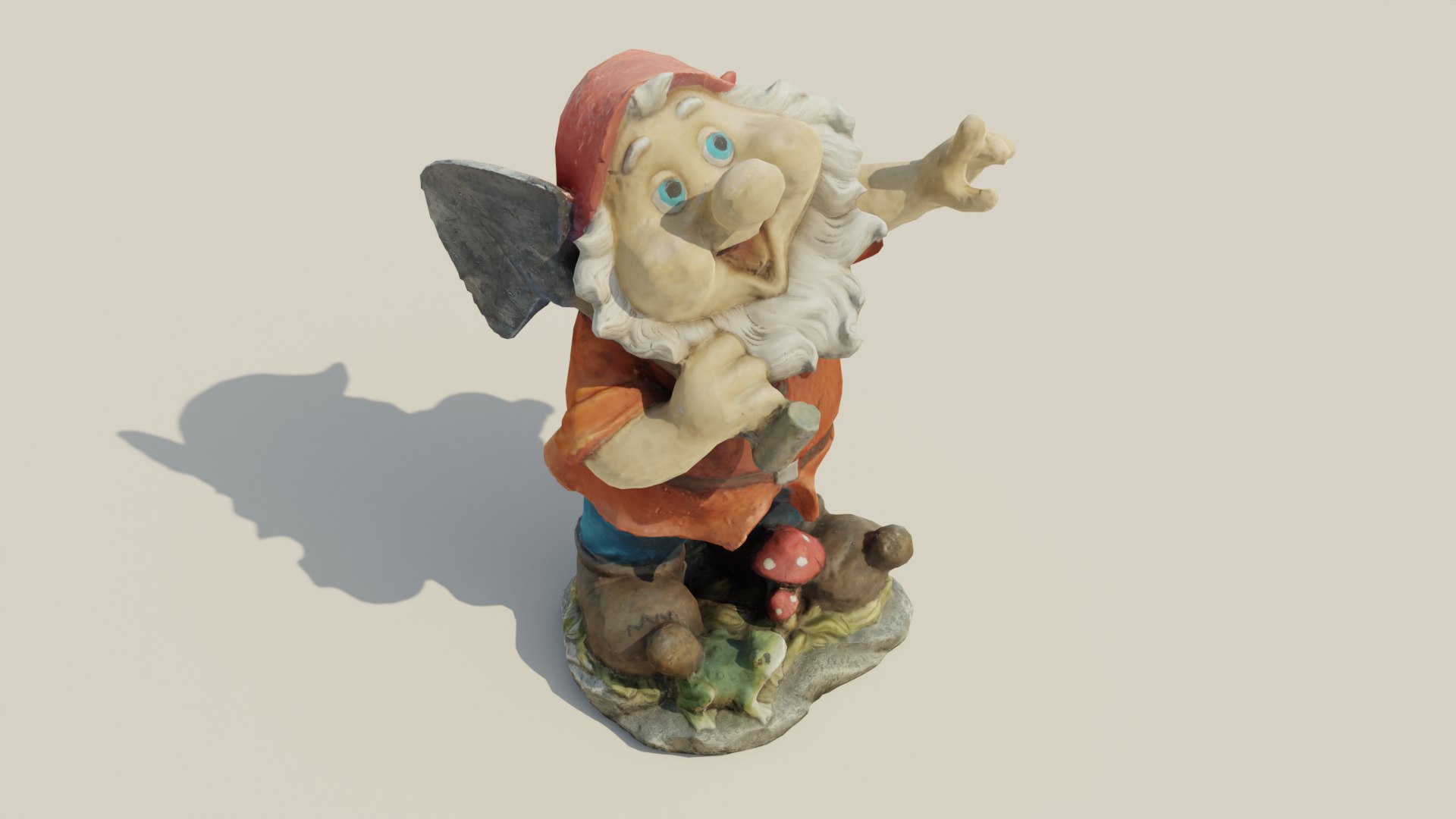3D Statue Garden - TurboSquid 1588428