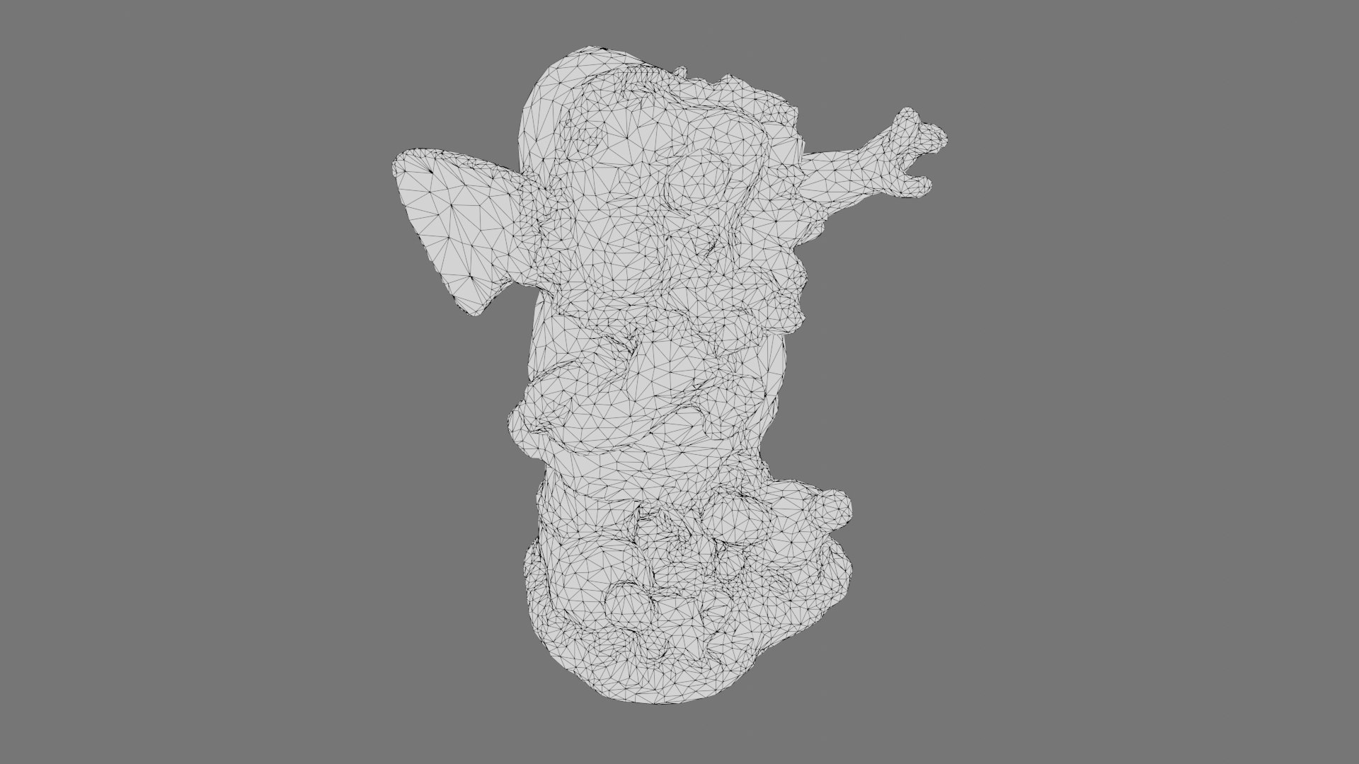 3D Statue Garden - TurboSquid 1588428