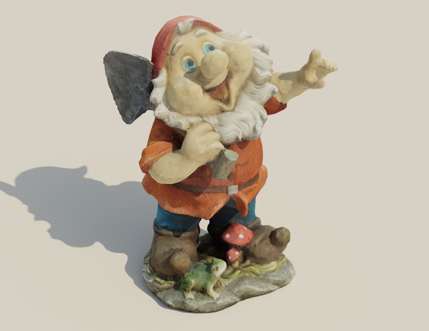 3D Statue Garden - TurboSquid 1588428