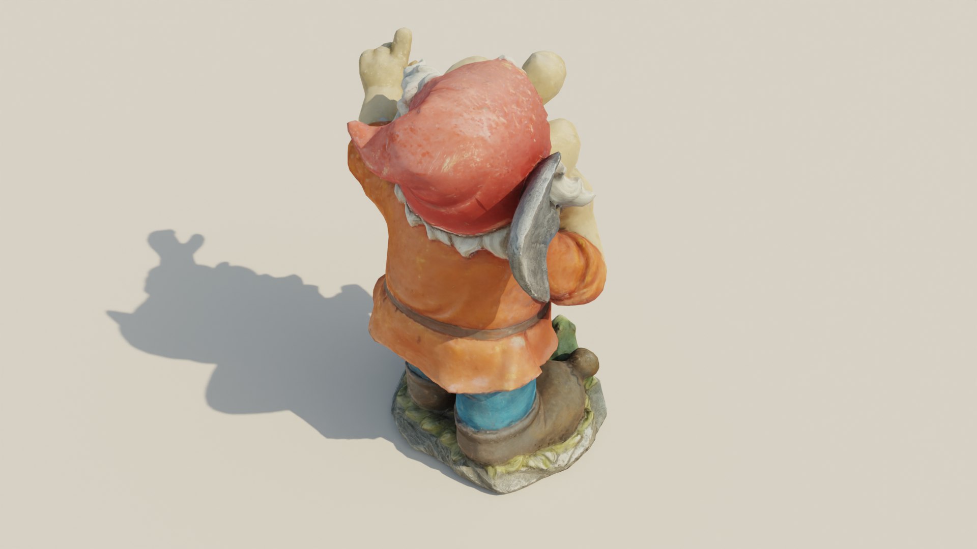 3D Statue Garden - TurboSquid 1588428