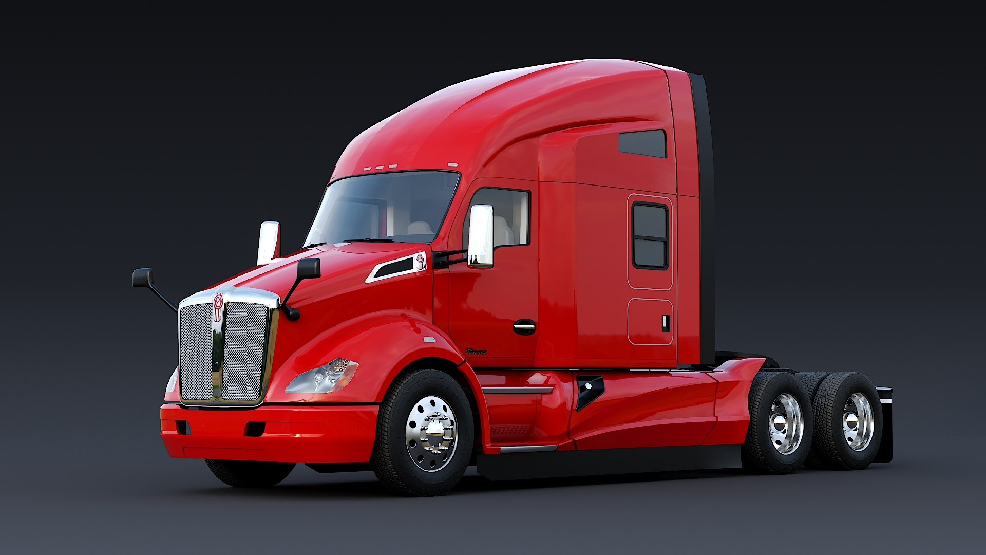 Kenworth T680 Model - TurboSquid 1828618