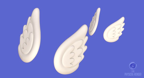 modelo 3d Yoshi's Wings Flying Super Mario Assets - TurboSquid 1377330