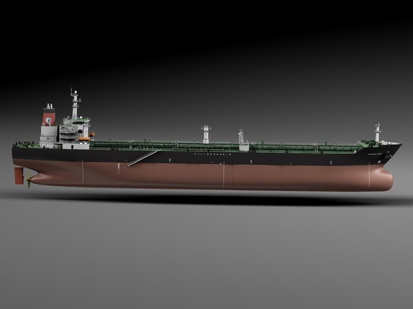 3d model ship tanker evergreen