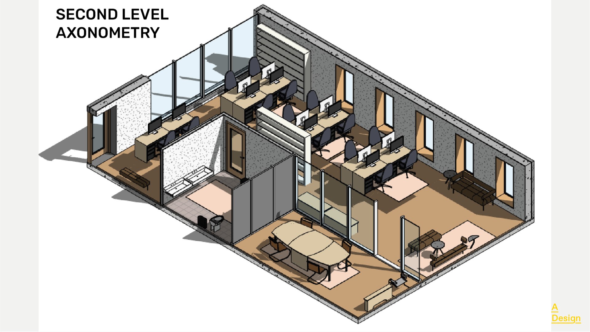 3D Office - Revit Model Model - TurboSquid 2018256