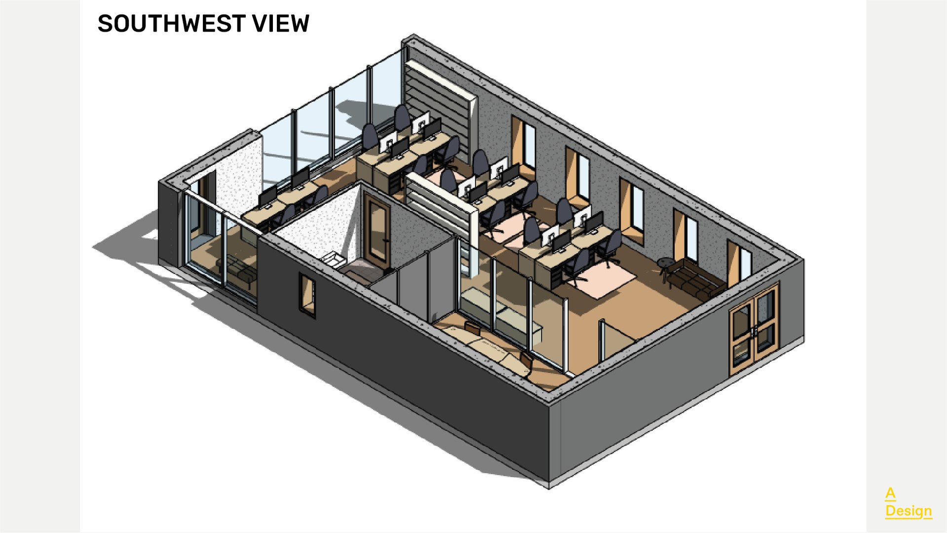 3D Office - Revit Model Model - TurboSquid 2018256