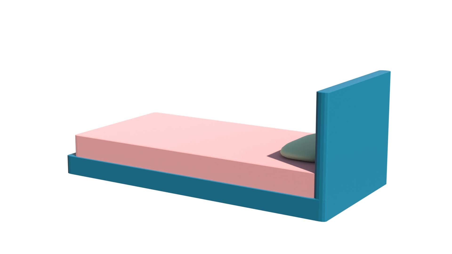 Cartoon Bed 3D Model 3D Model - TurboSquid 2292164