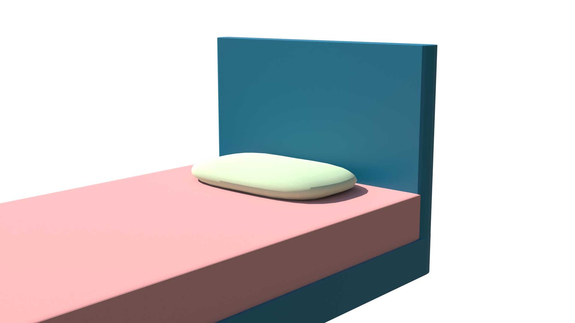 Cartoon Bed 3D Model 3D Model - TurboSquid 2292164