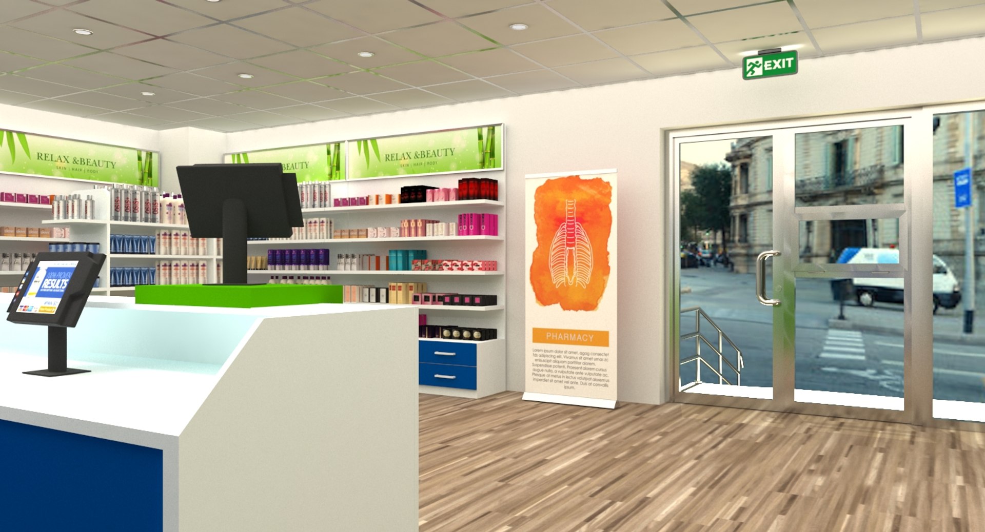 3D drug store s - TurboSquid 1294008