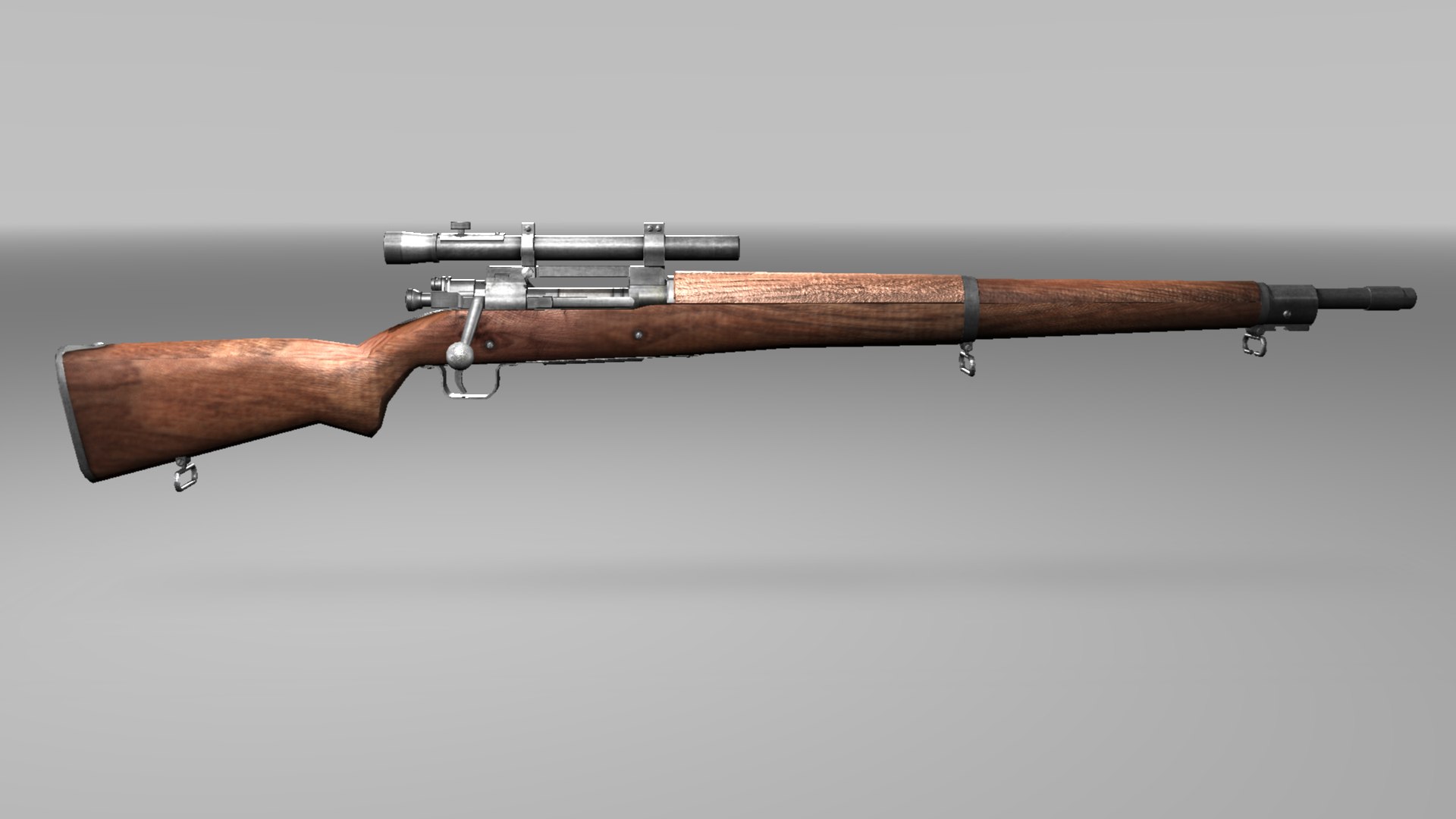 Springfield Sniper 3D - TurboSquid 2198053