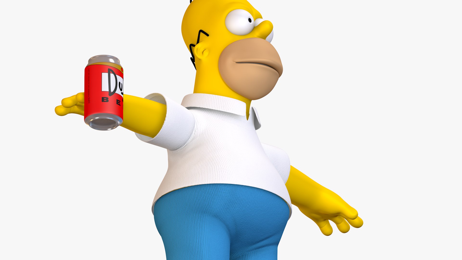 3D Homer Simpson Character - TurboSquid 1693375