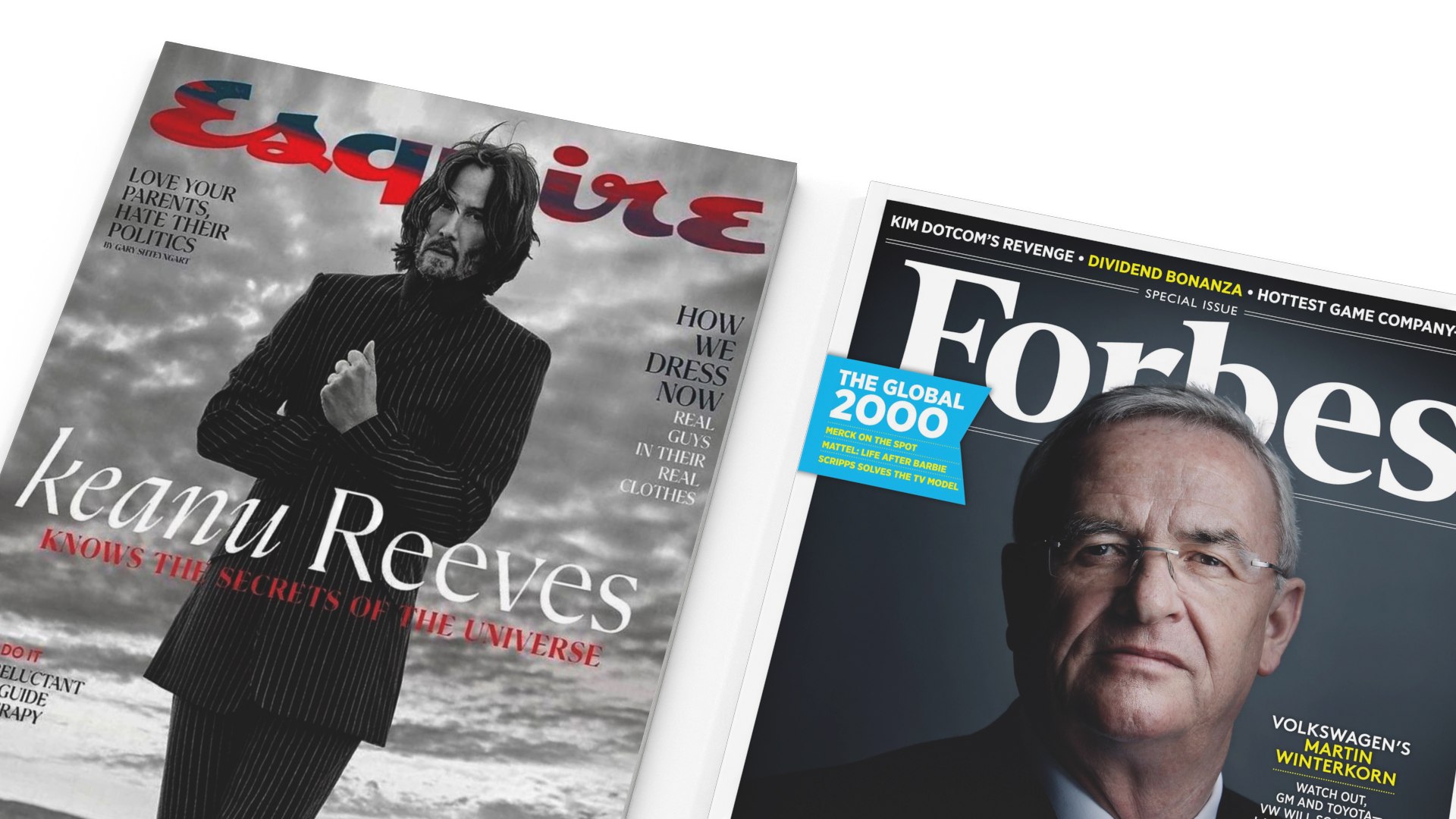 3D Forbes and Esquire Magazines model - TurboSquid 2048532