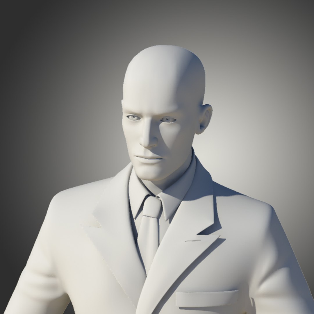 3d Model Of Man Human Guy