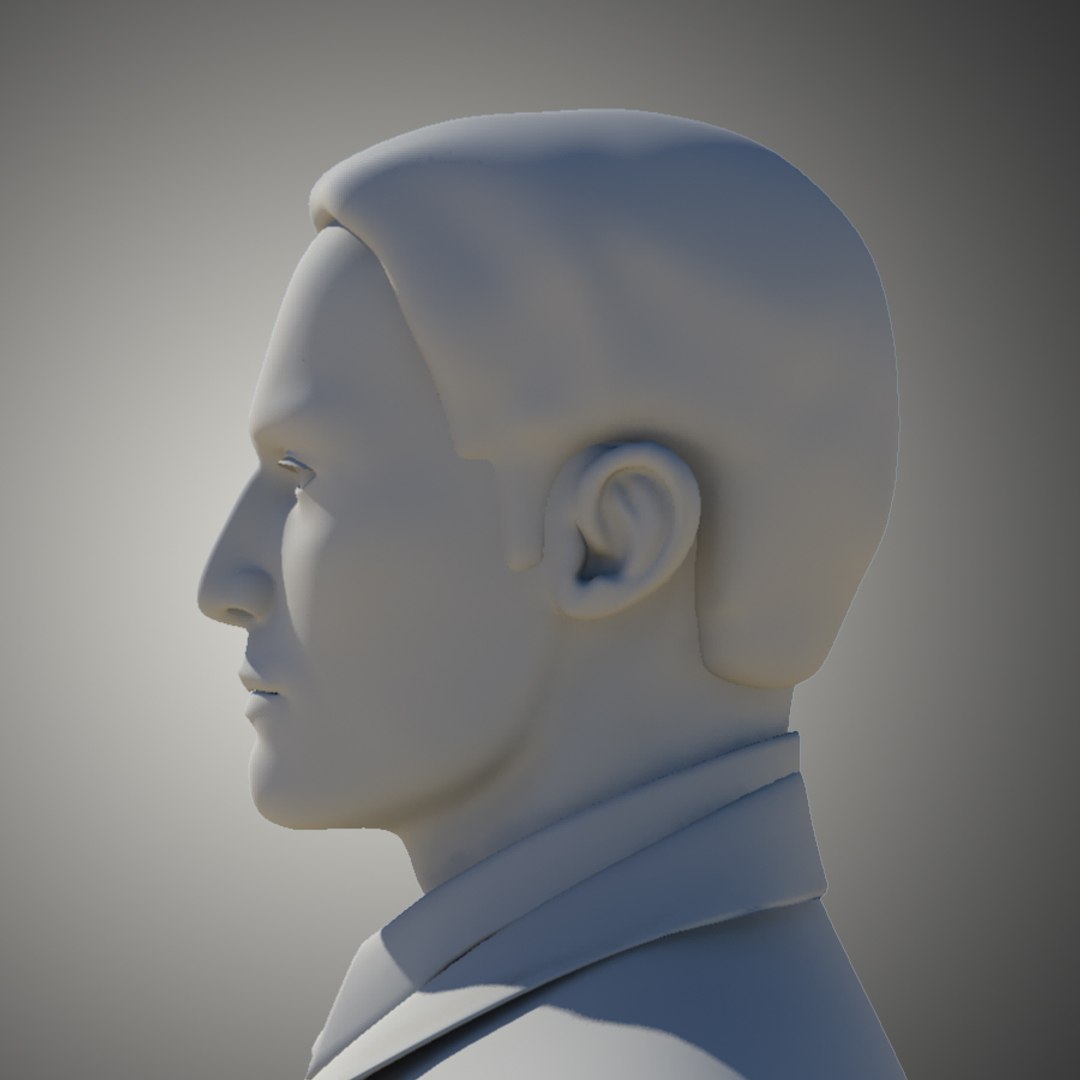 3d Model Of Man Human Guy