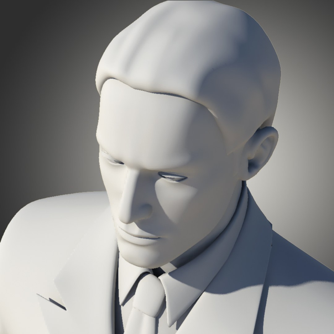 3d Model Of Man Human Guy