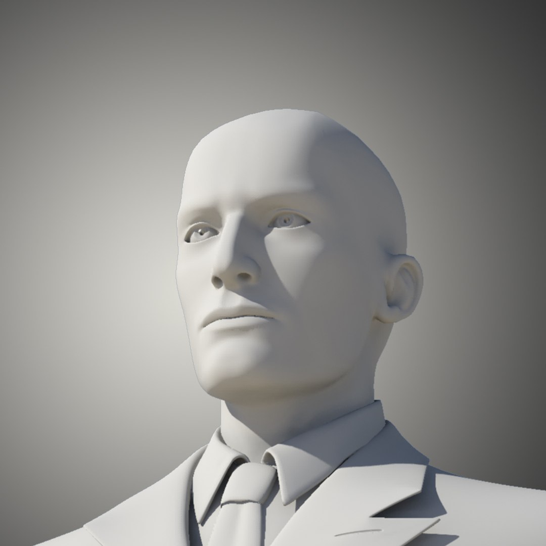 3d Model Of Man Human Guy