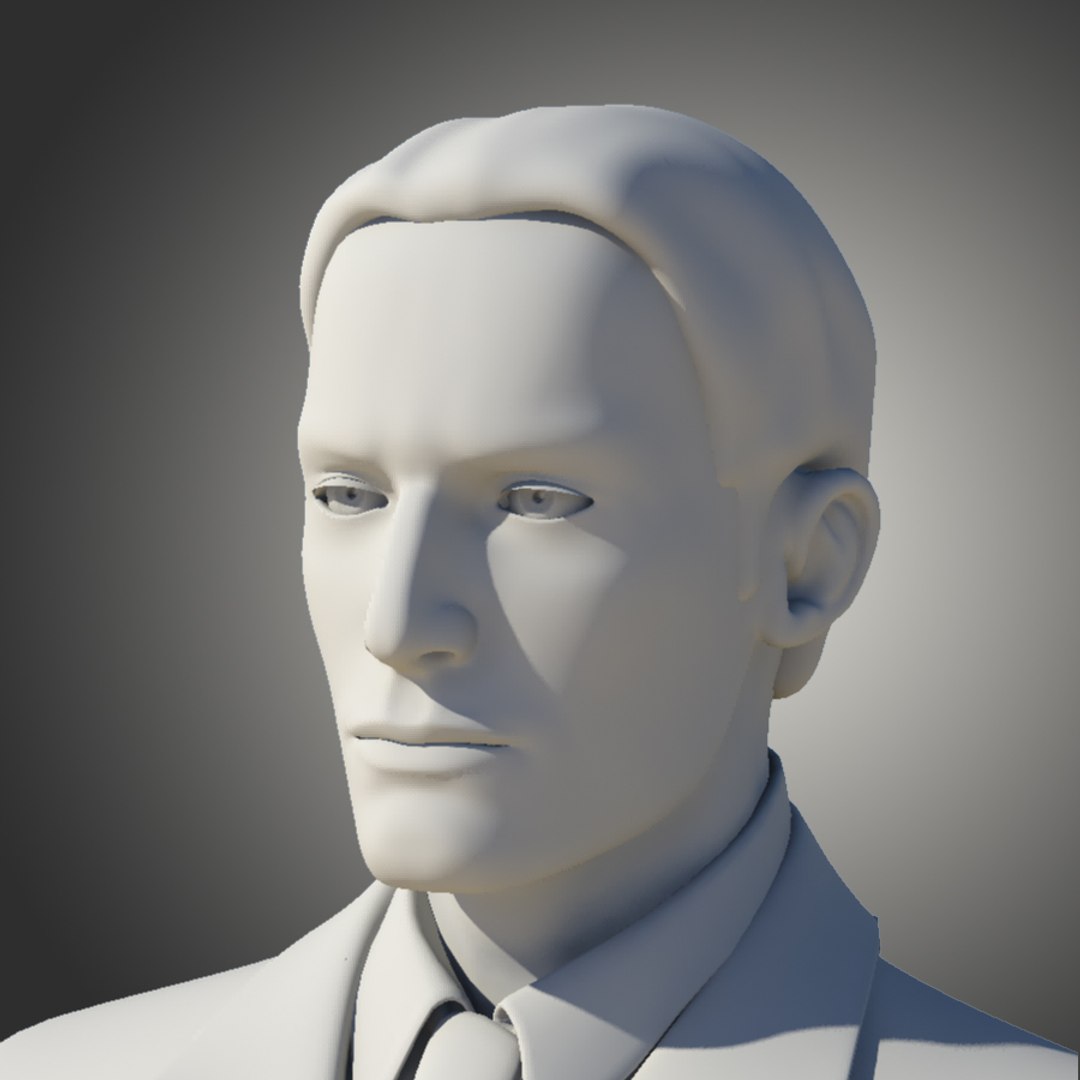 3d Model Of Man Human Guy