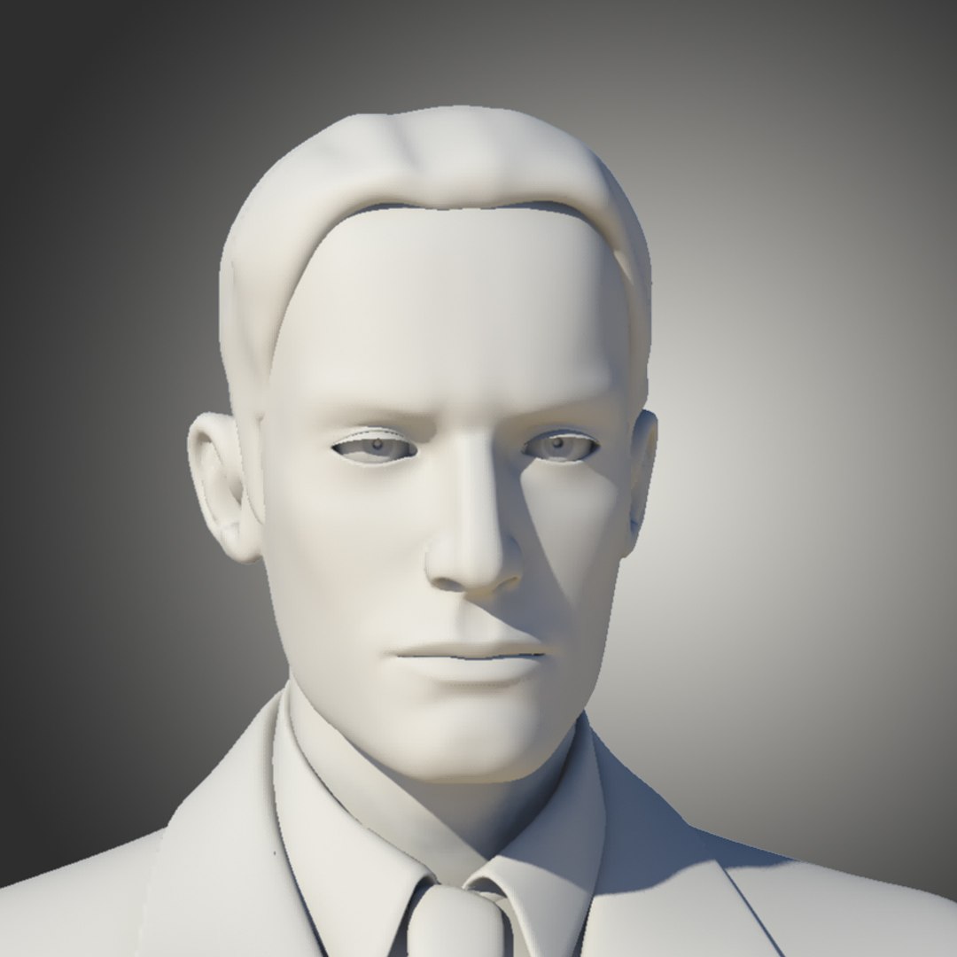 3d Model Of Man Human Guy