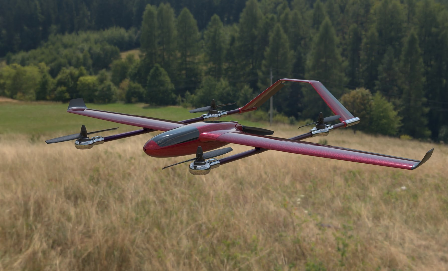 3D AirCraft 3D CAD Model And Rendering - TurboSquid 2231292